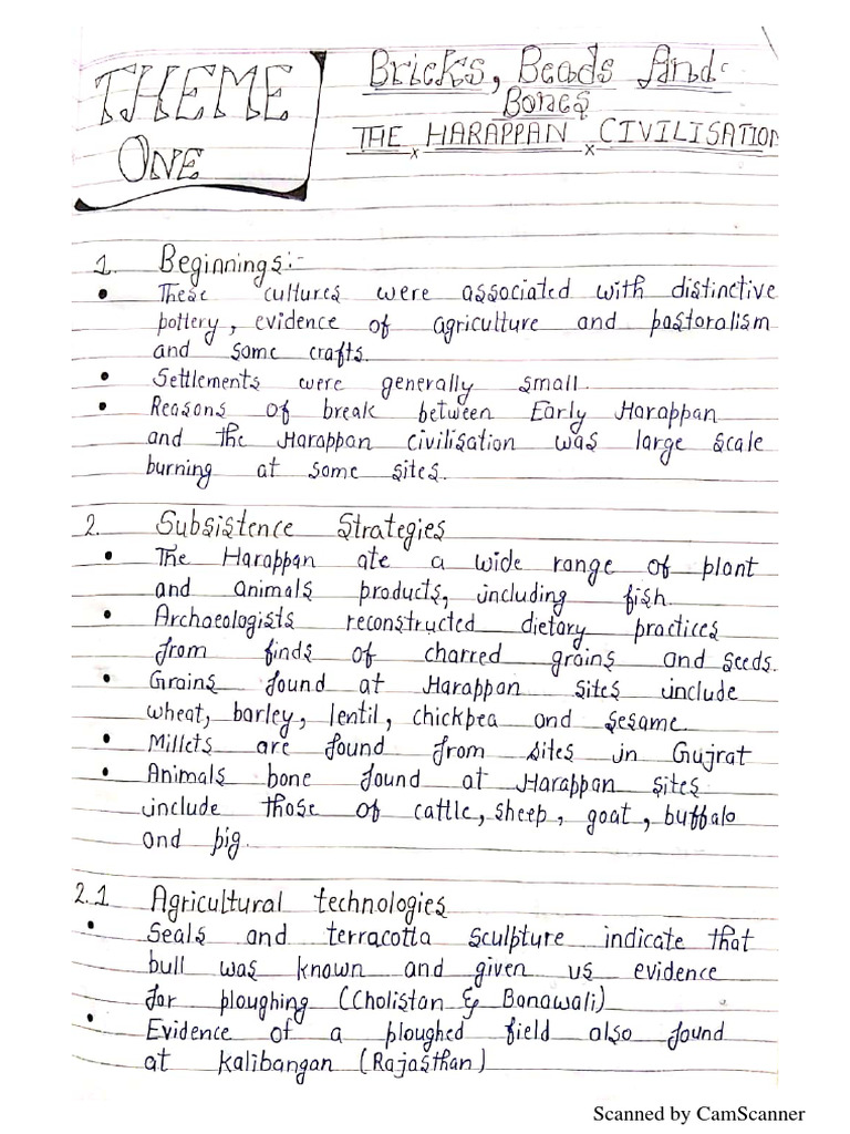 History Notes All Chapter Class 12 Pdf