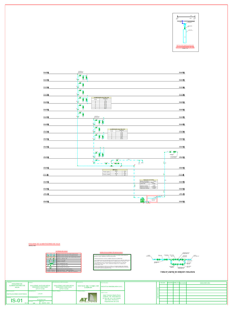 EDIFICIO CHABRIER - Planos IISS | PDF | Hidrología Y Urbanismo | Ingeniero civil