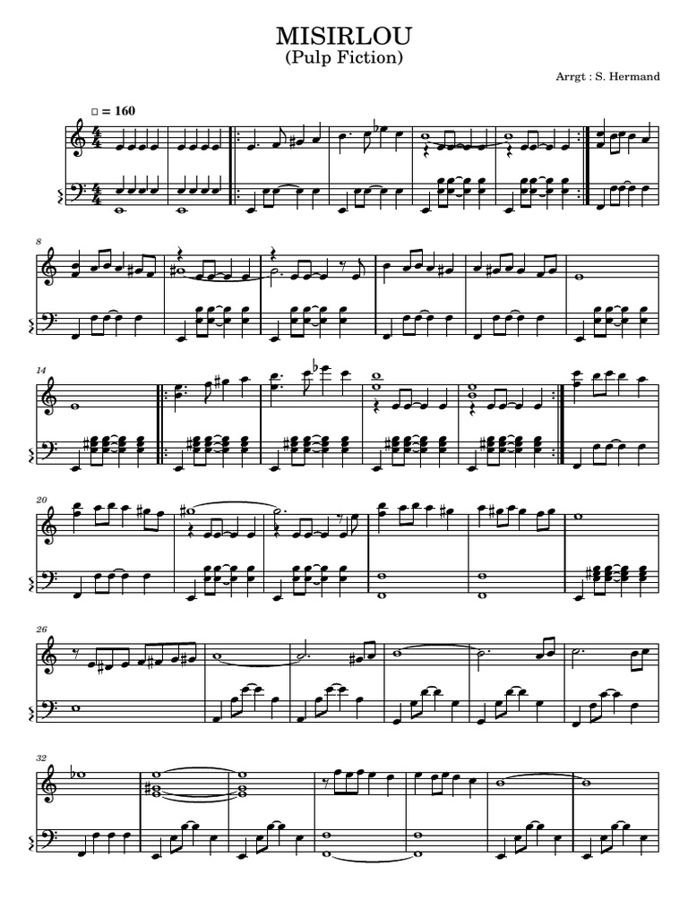 MISIRLOU Pulp Fiction | PDF