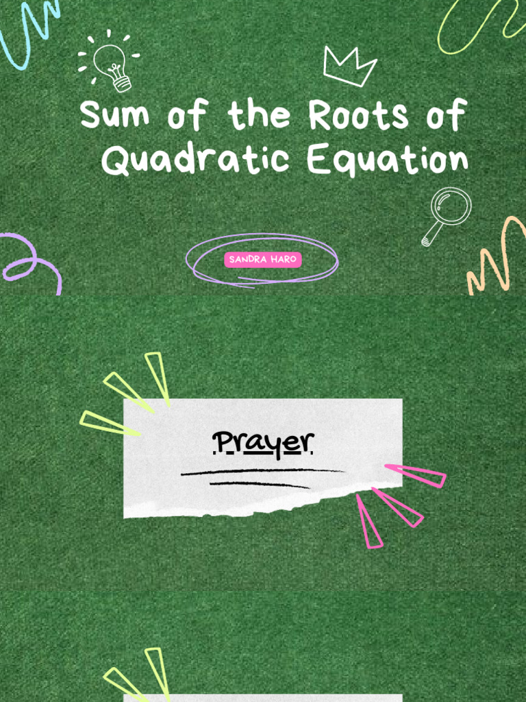 Black-Doodle-Group-Project-Presentation | PDF | Quadratic Equation ...