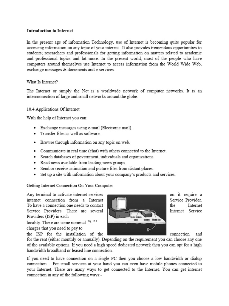 Internet Notes | PDF | World Wide Web | Internet & Web
