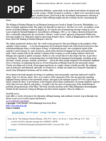 Derg Regime: Ethiopia's Turbulent Era | PDF | Ethiopia | Political Science