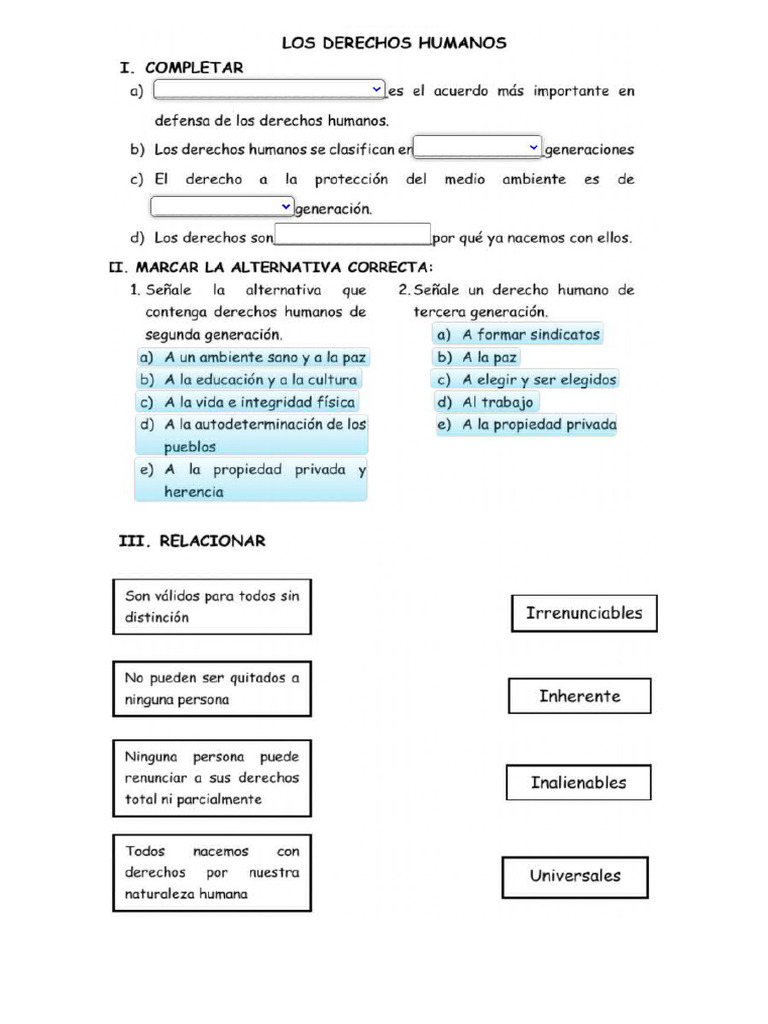 Derechos humanos | PDF