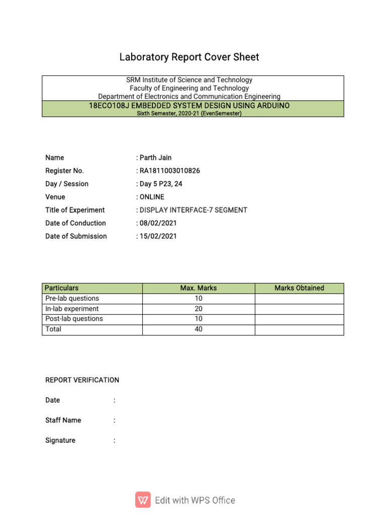 (RA1811033010088) 18ECO108J - LAB Exp 3 | PDF