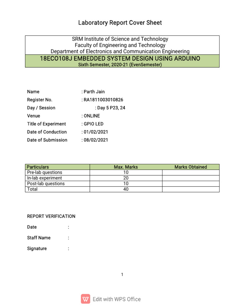 (RA1811033010088) 18ECO108J - LAB Exp 2 | PDF