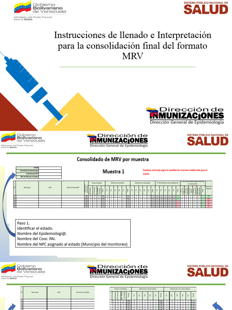 Instrucciones de Llenado e Interpretación para La Consilidación Final ...