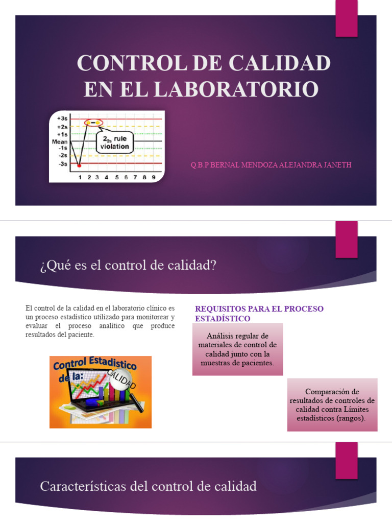 Reglas de Westgard (1) | PDF | Calidad (comercial) | Laboratorios