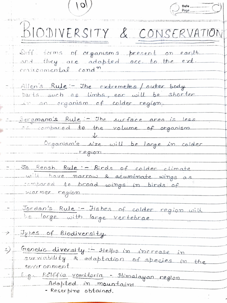 (Ncert) Biodiversity and Its Conservation | PDF | Ecology | Biodiversity