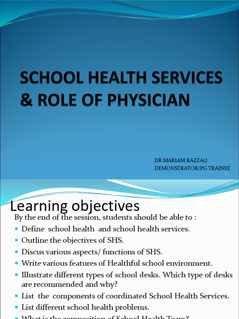 Share School Health Services | PDF | Health Care | Health Education