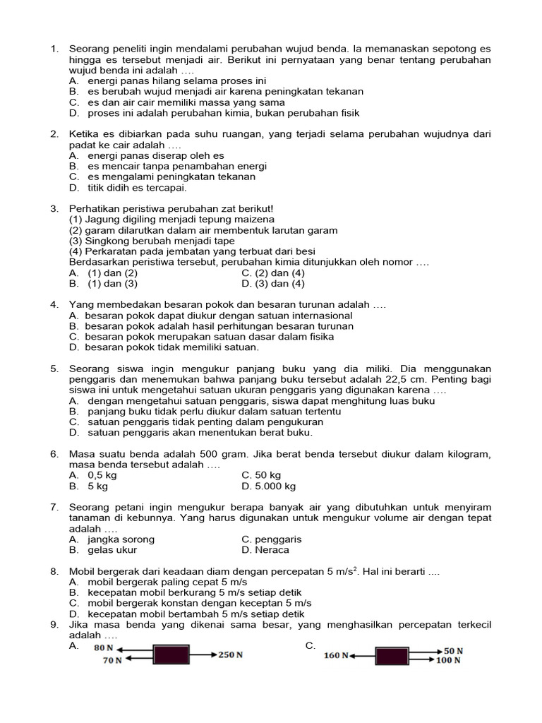 Soal Ipa | PDF