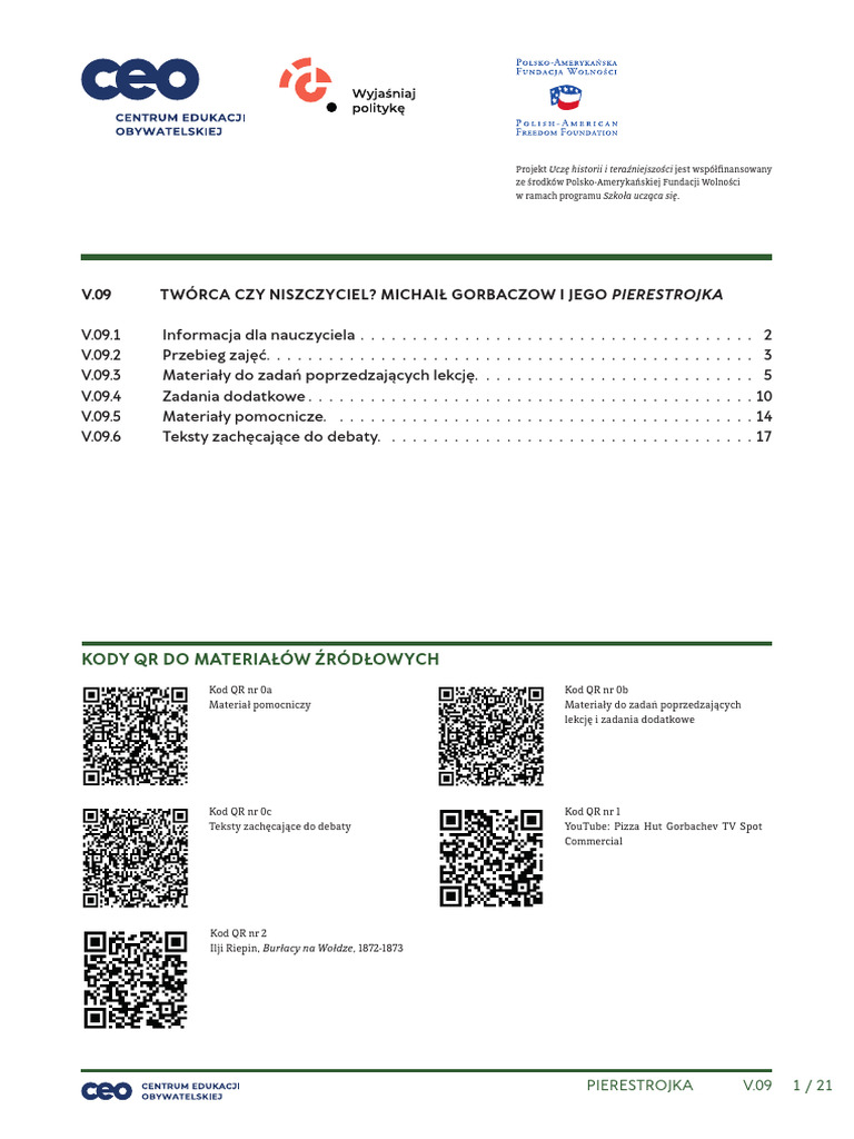 CEO HIT V 09 Pierestrojka 2023 04 06 - 01 1 18 Calosc Bez Odp | PDF