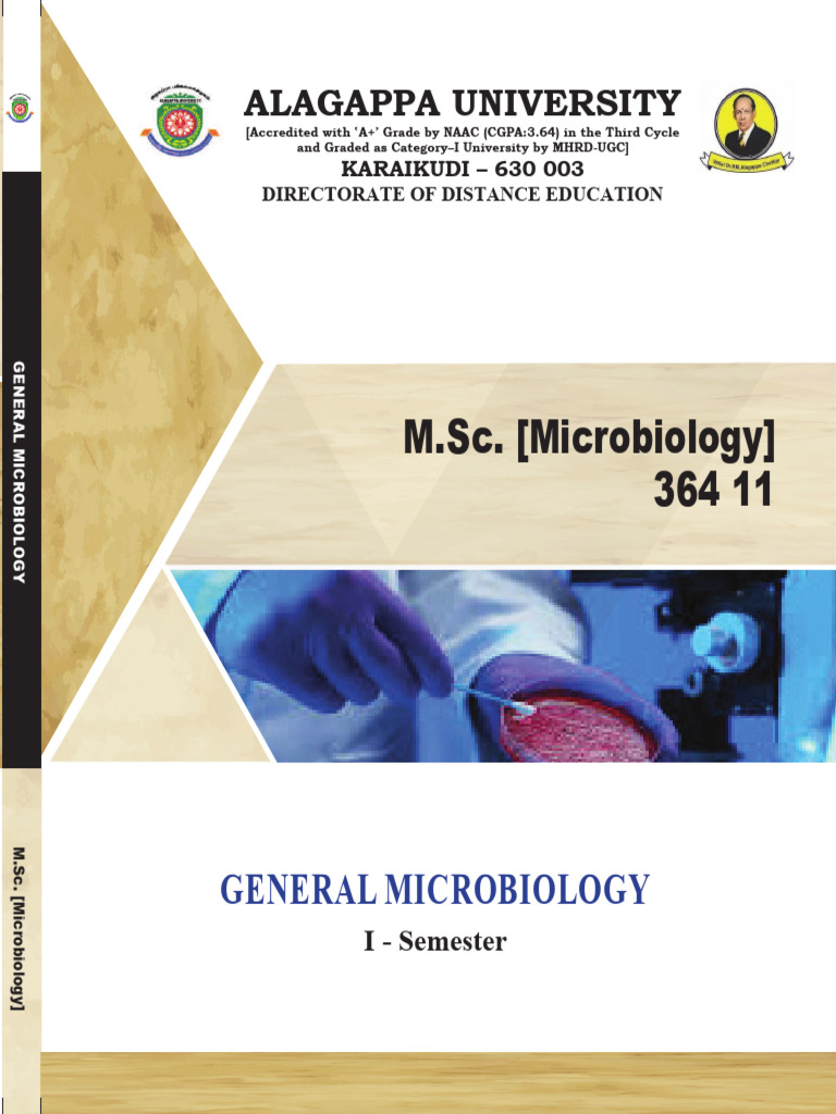 General Microbiology Syllabus Overview | PDF | Microbiology | Microorganism