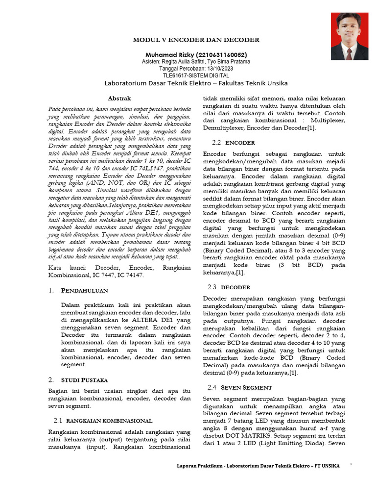 LAPRAK (5) - C3 - 052 - Muhamad Rizky | PDF