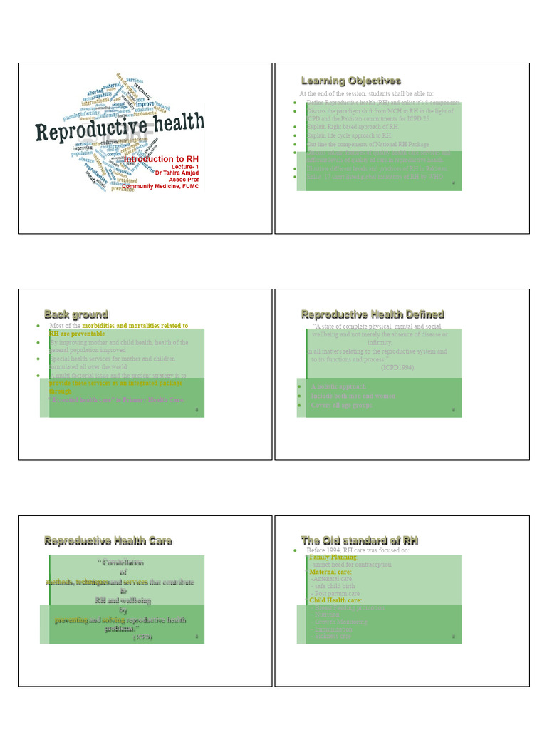 MCHC | PDF | Pregnancy | Maternal Health