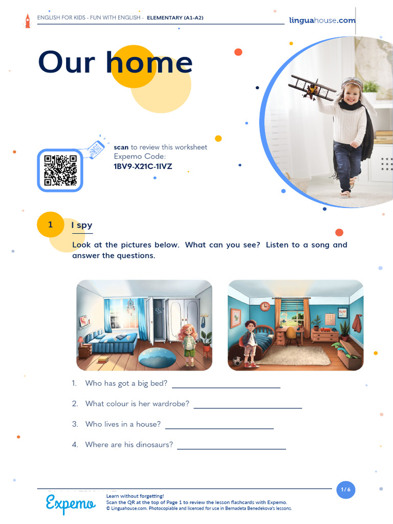 Our Home British English Teacher | PDF | Flashcard | Vocabulary