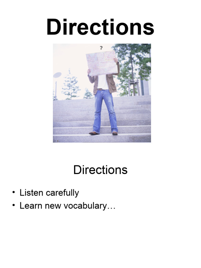 Directions Fun Activities Games 44661 | PDF