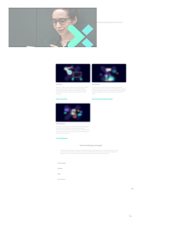 Siemens Xcelerator For Digital Transformation - Digital Transformation | PDF | Interoperability ...