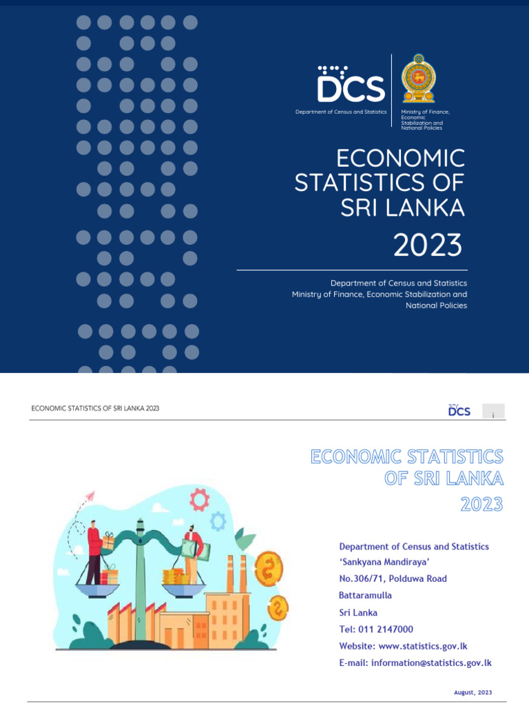 Economic Statistics 2023 | PDF | Gross Domestic Product | Coefficient ...