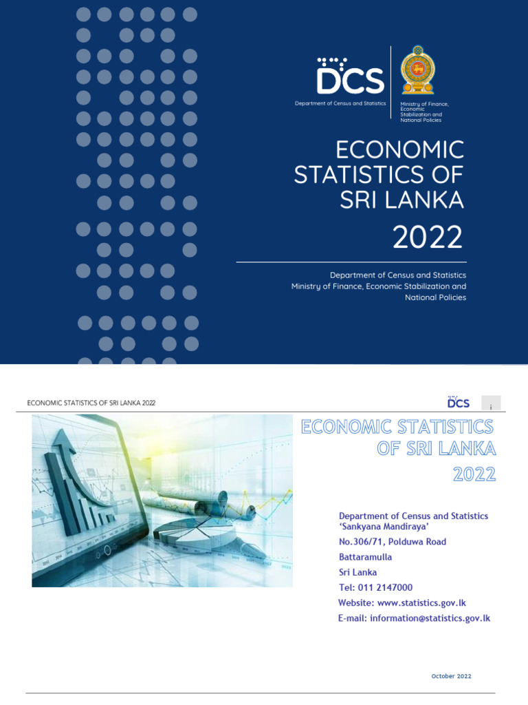 Economic Statistics 2022 | PDF | Gross Domestic Product | Macroeconomics
