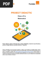 Test Clasa A VII A Paralelogram | PDF