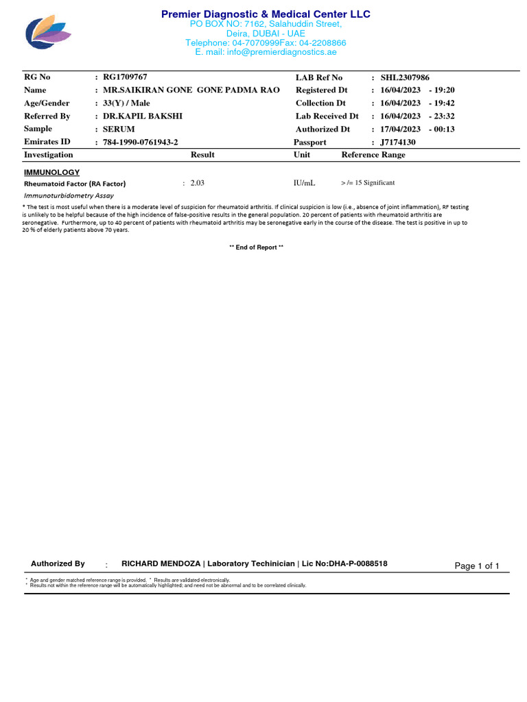 PO BOX NO: 7162, Salahuddin Street, Deira, DUBAI - UAE Telephone: 04 ...