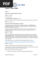 Preparation Guide For The CAMRT Certification Exam | PDF | Test ...