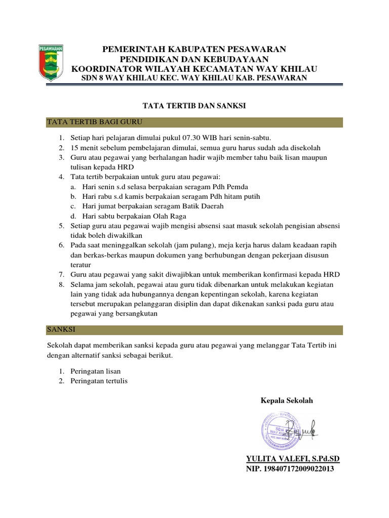 Penghargaan Atau Sanksi ! | PDF