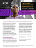 CIMA Practical Experience PER | PDF | Strategic Management | Project ...