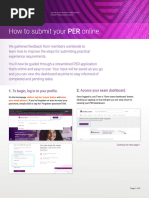 Practical Experience Requirements (PER) - Guidance For PER Supervisors | PDF | Business