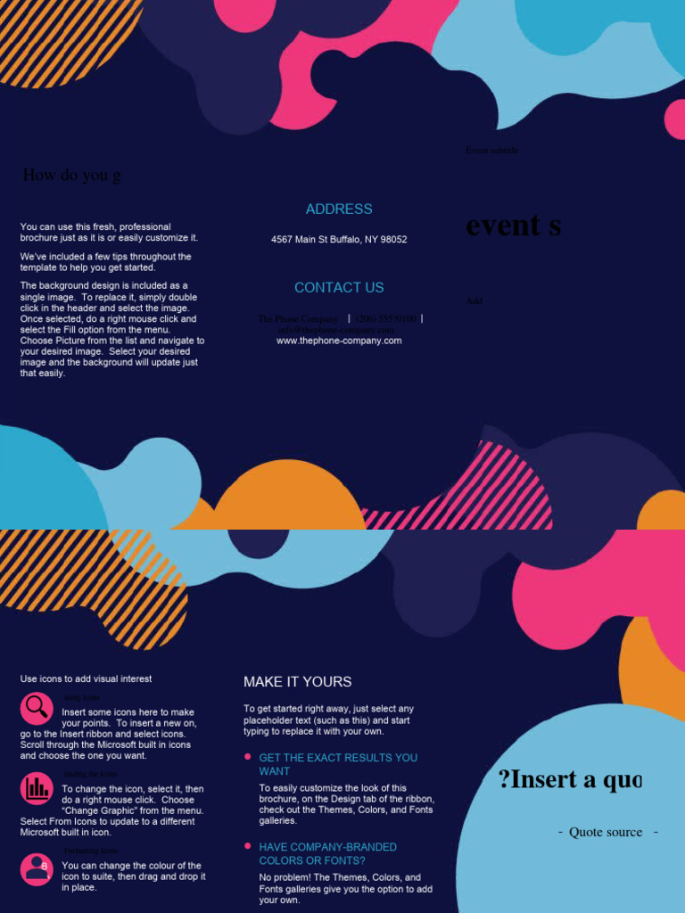 How Do You Get Started With This Template | PDF | Icon (Computing) | System Software