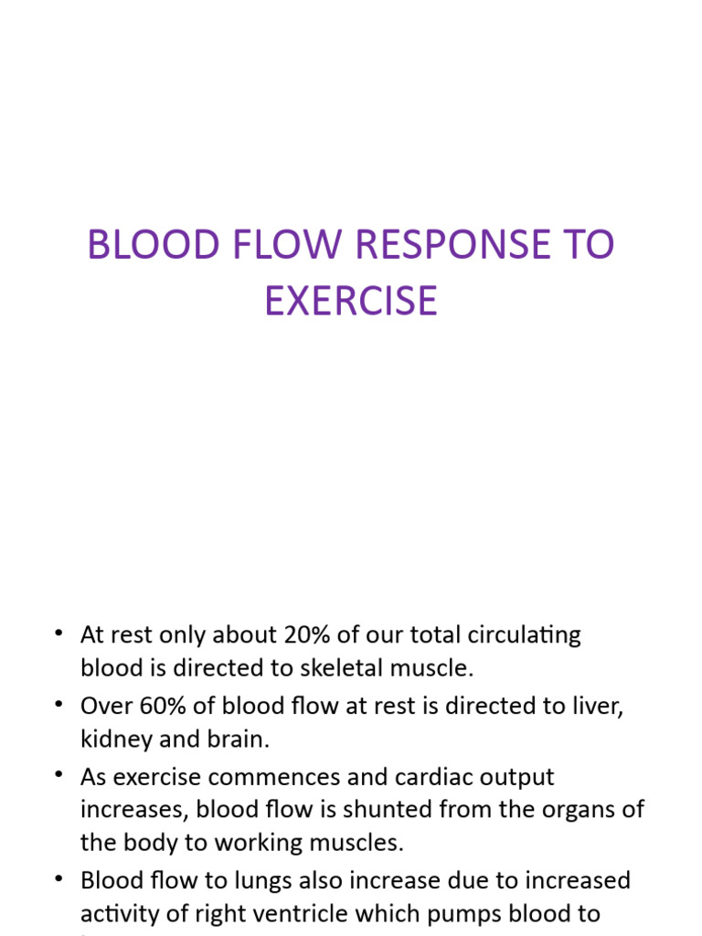 Blood Pressure Response To Exercise | PDF | Blood Pressure | Heart