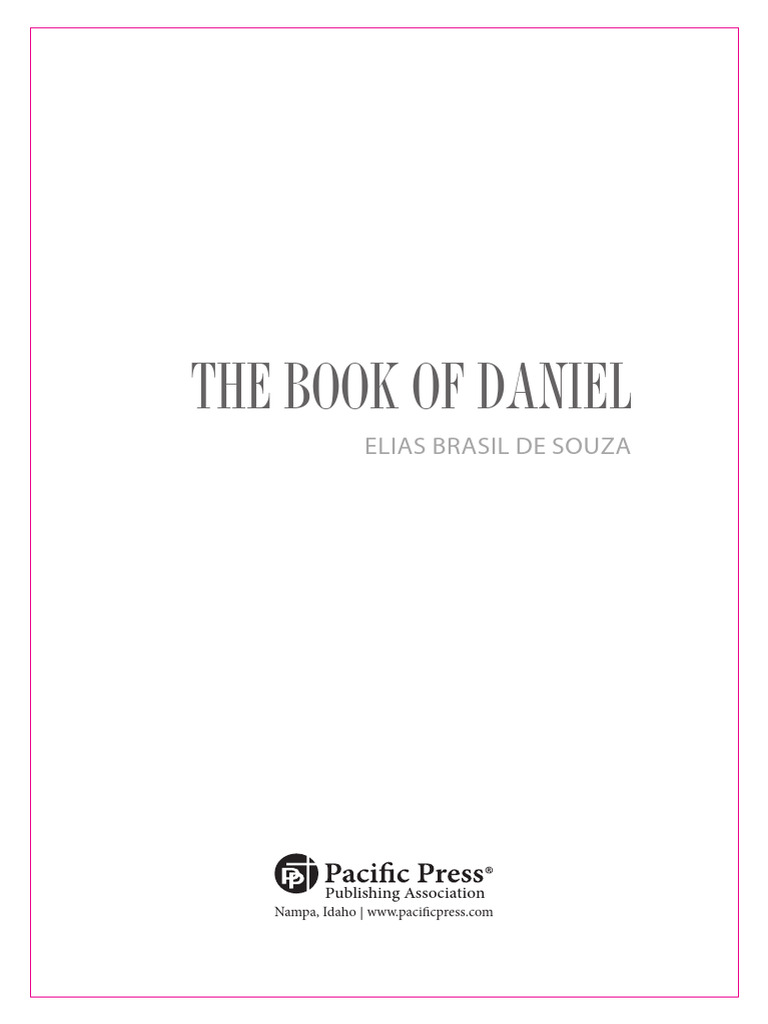 Book of Daniel The ch1 BBS 1Q 20 Elias Brasil de Souza | PDF | Daniel ...