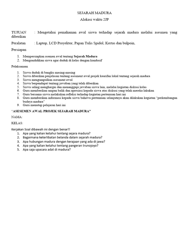 Sejarah Madura | PDF