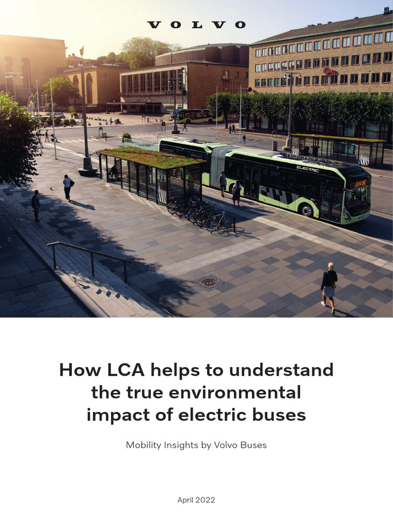 Mobility Insights LCA For Electric Buses1 | PDF | Life Cycle Assessment | Economy And The ...