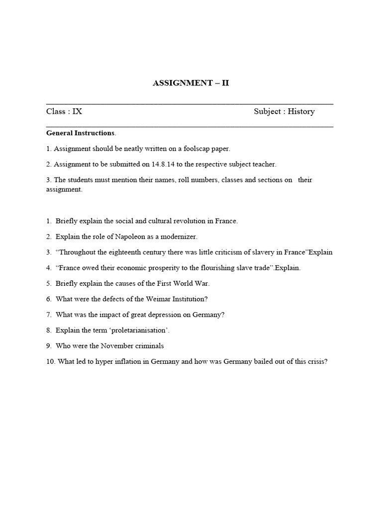 CBSE Class 9 Social Science - Revision | PDF