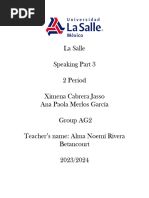 CAE Speaking Part 1 Question Samples | PDF