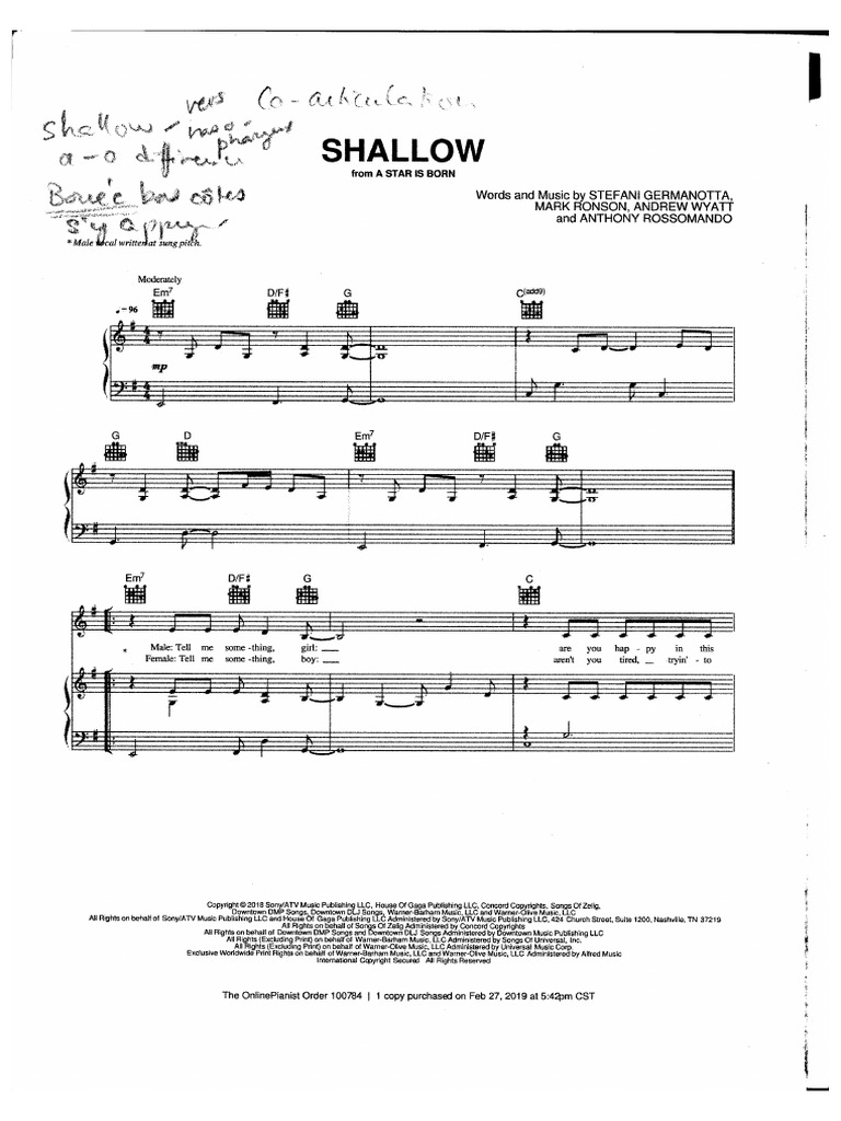 Shallow | PDF