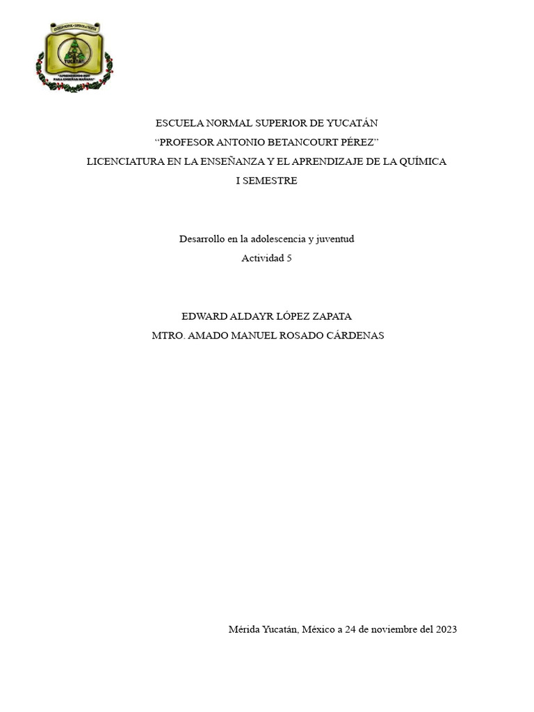 Lopez - Edward Act5 Daj 1s Q | PDF | Género | Estudios de género