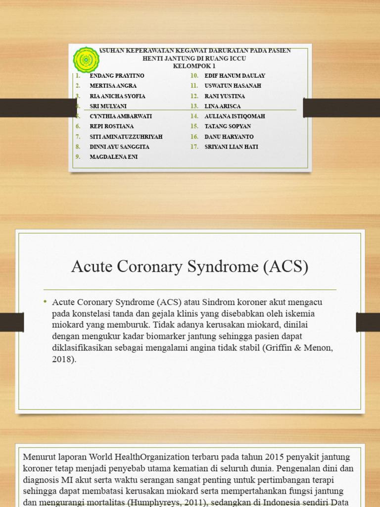 Kgd-Kcardiac Arrest Dengan Acs | PDF