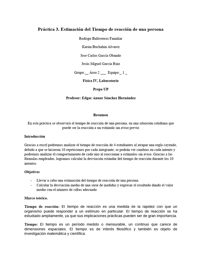 Lab. de F Sica PR Ctica 3 | PDF
