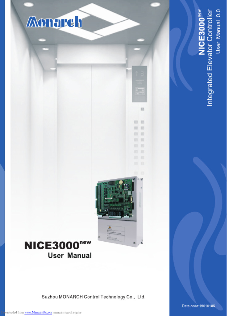 Nice3000 New | PDF | Elevator | Power Supply