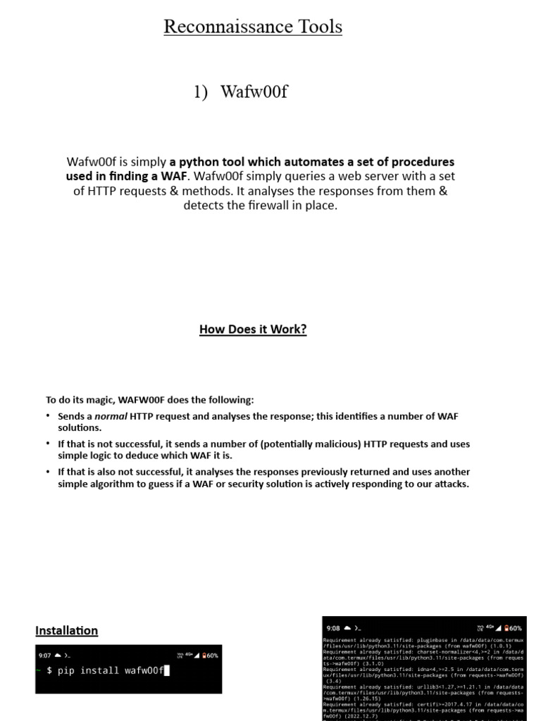 Recon Tools | PDF | Computers