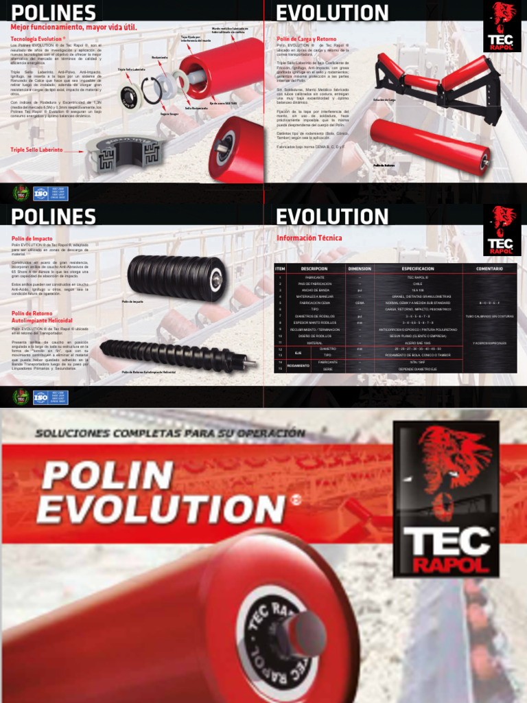 Ficha Tecnica - Polines TEC | Descargar gratis PDF | Ingeniería de ...