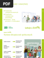 Lekcje Z ZUS - Materiały Dla Nauczyciela - Lekcja 1 | PDF