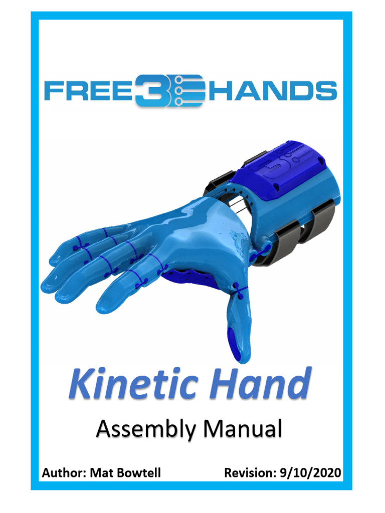 Assembly Manual - Kinetic Hand | PDF