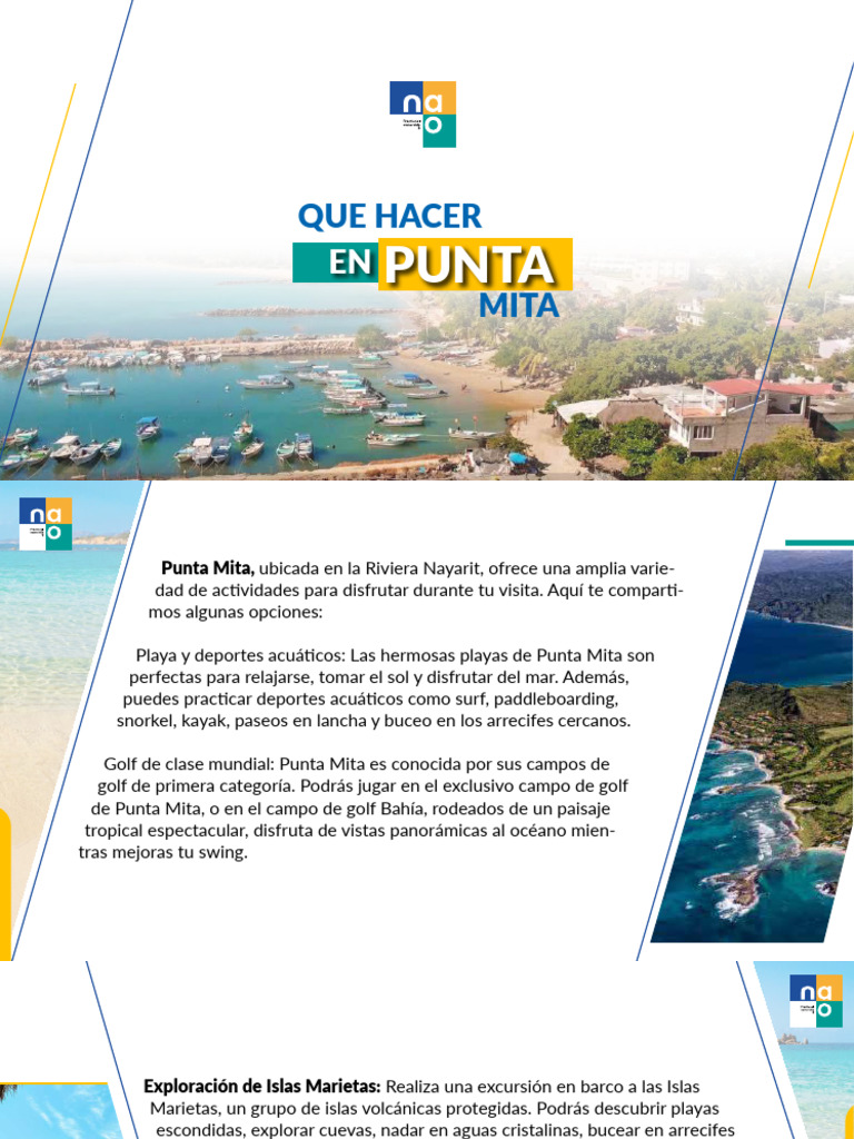 QUE HACER EN PUNTA MITA EBOOK | PDF | Ciencias de la Tierra