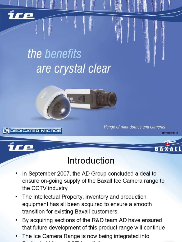 Ice Camera Range Overview Presentation English | PDF | Camera | Lens ...