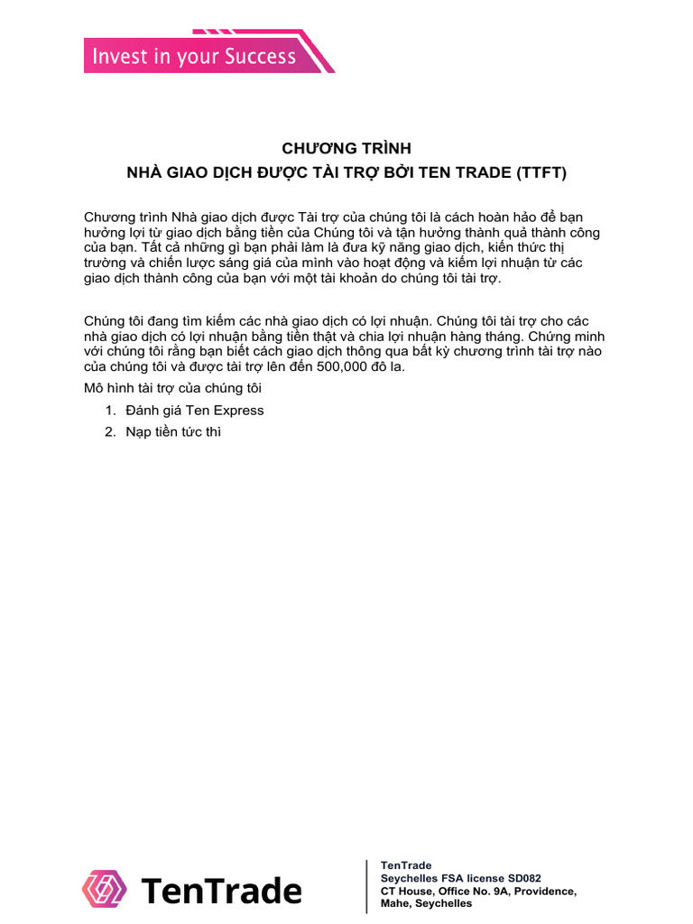 10 Trade TTFT-cong | PDF