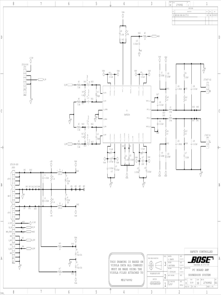 Bose SoundDock Power Supply Pinout | PDF