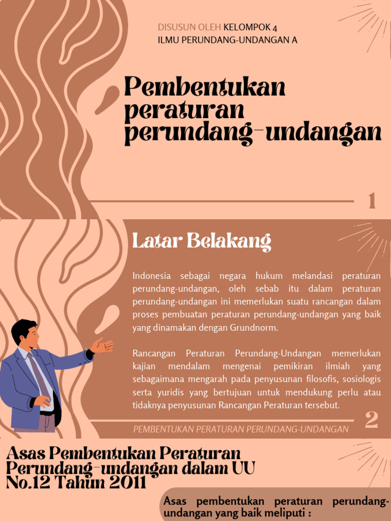 Proses Pembentukan Peraturan Perundang-undangan | PDF | Ilmu Sosial